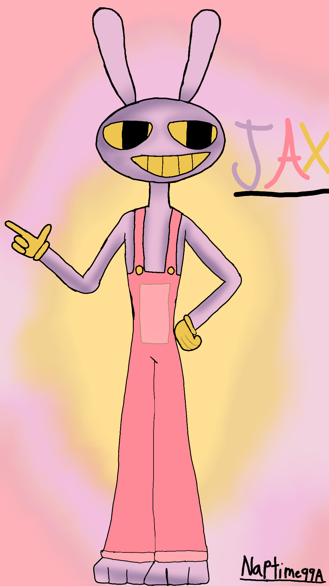 Randomly drawn Jax fanart - ibisPaint