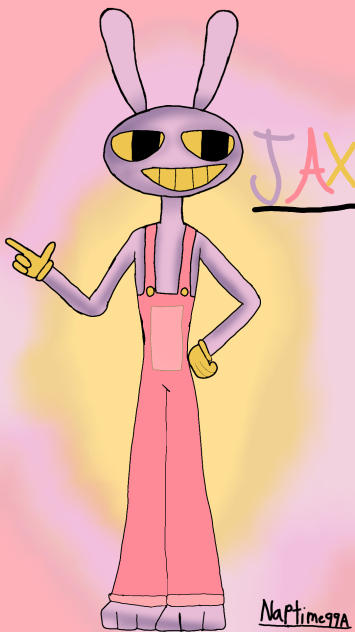 Randomly drawn Jax fanart - ibisPaint
