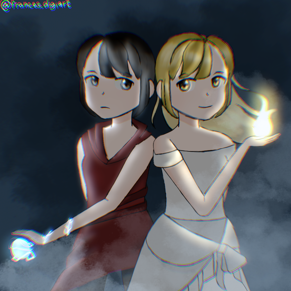 明暗，Light and Dark - ibisPaint