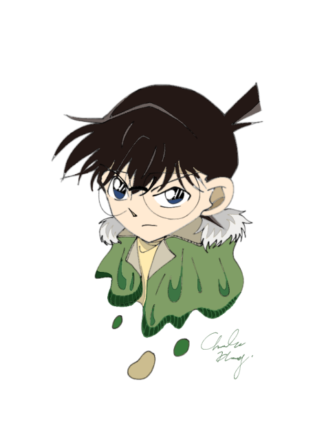 drawing5_Melting Conan - ibisPaint