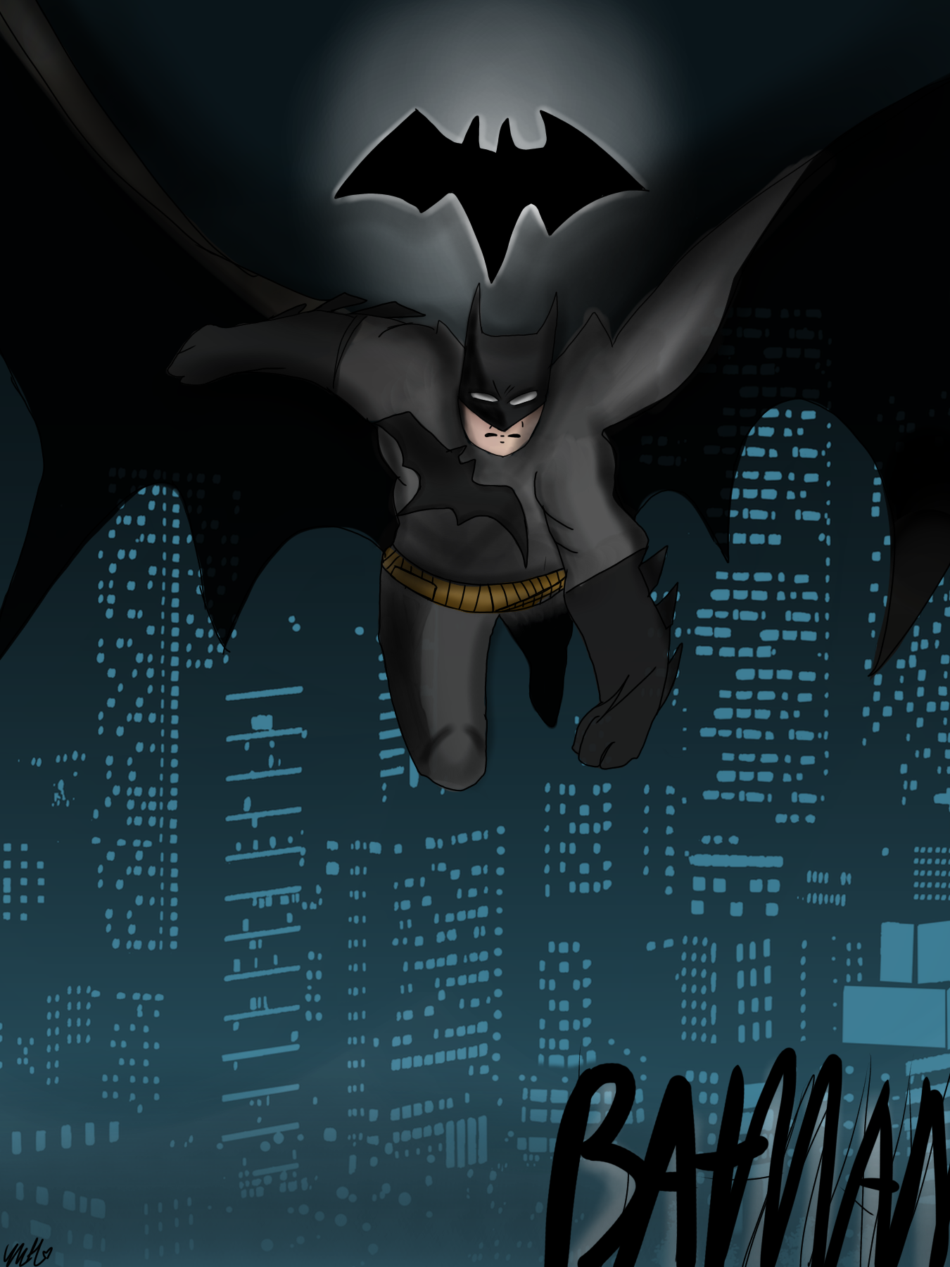 Batty man - ibisPaint
