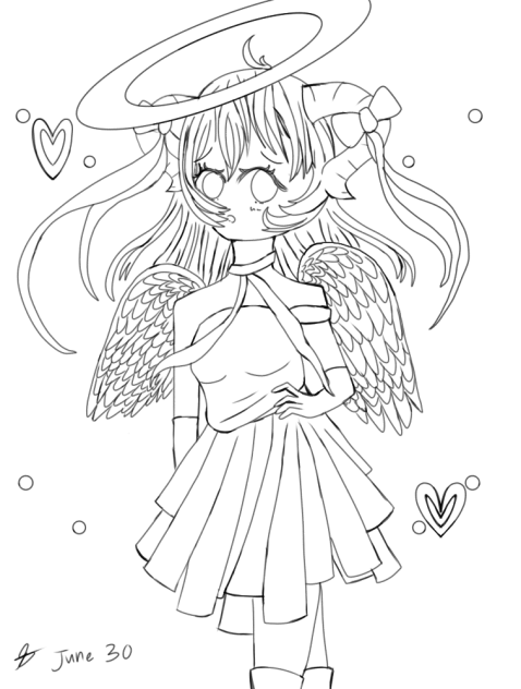 Innocent Angel - ibisPaint