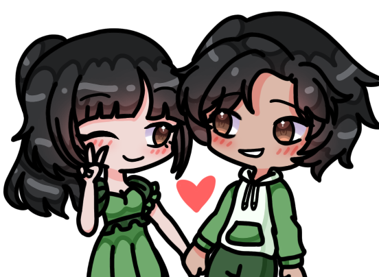 me and my boyfriend - ibisPaint