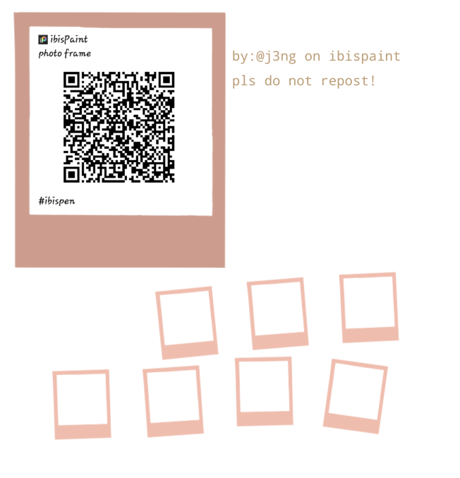 photo frame stamp 📷 - ibisPaint