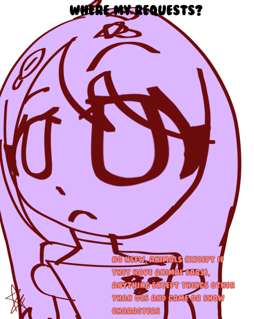 WHERE MY REQUESTS - ibisPaint