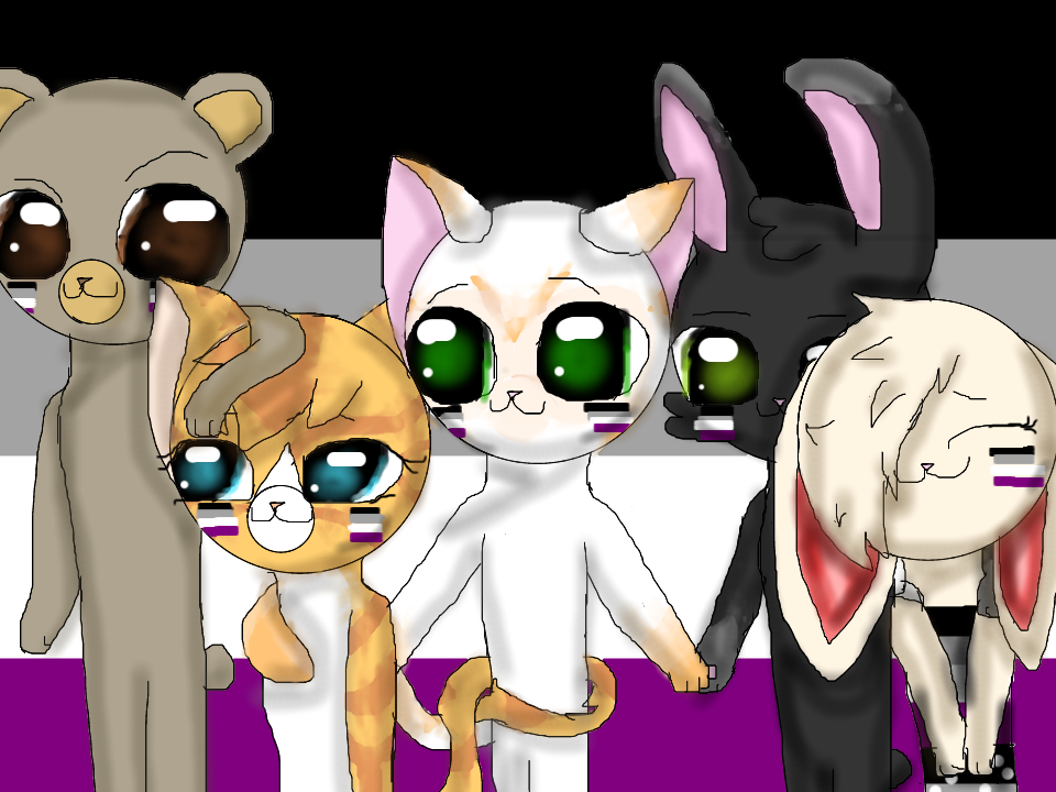Asexual celebration art - ibisPaint