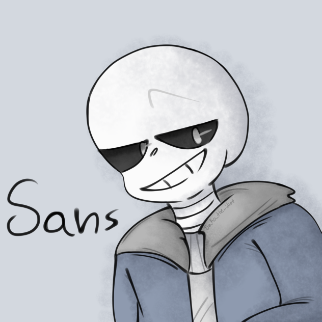 Sans undertale omg!!! - ibisPaint