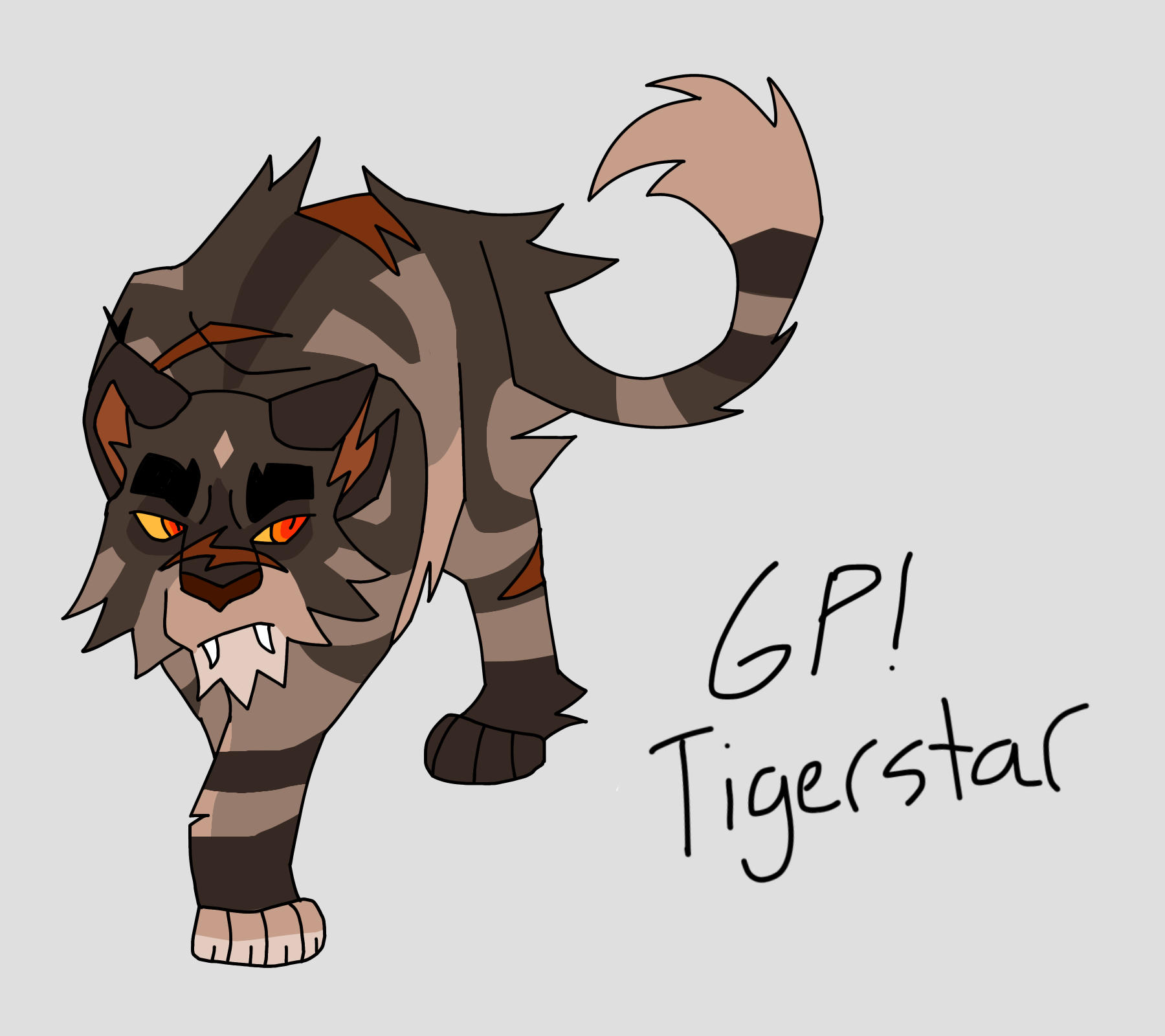 Rewrite Tigerstar! - ibisPaint
