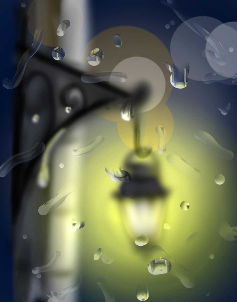 It's raining here - ibisPaint