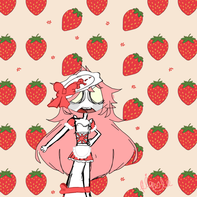 Strawberry aka my oc - ibisPaint