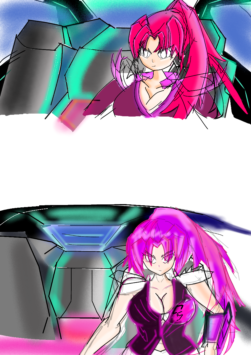 Turbo G Forcé Manga ( Violeta Trueno) - ibisPaint