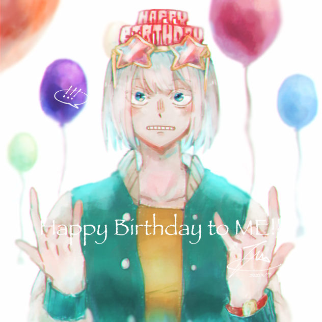 HBD🎂toME!! - ibisPaint