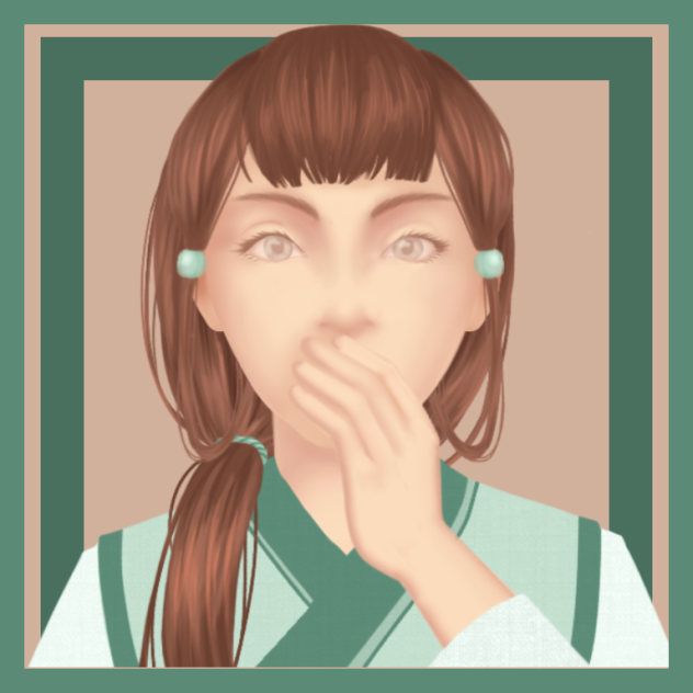 Teal shock - ibisPaint