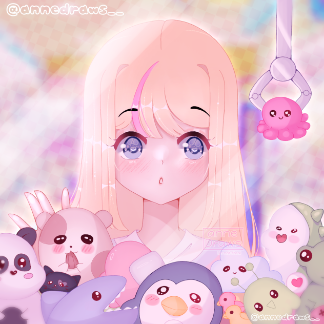 Claw machine🧸🌷𓂅ᕱ⑅ - ibisPaint