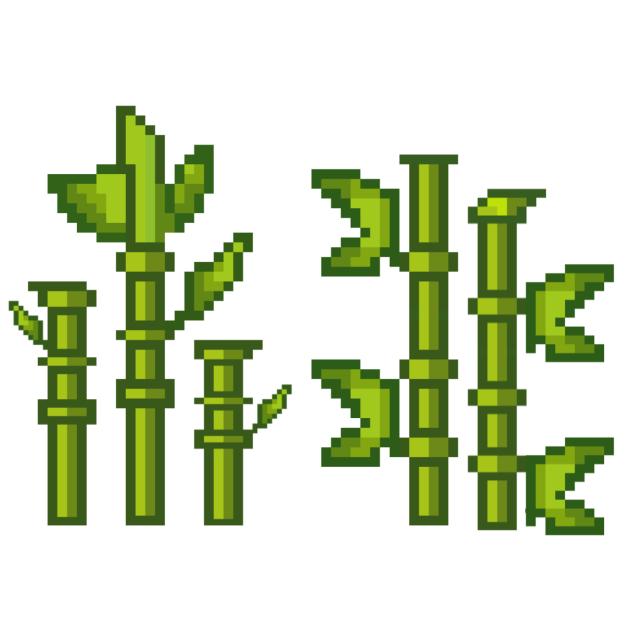 Bamboo Pixel - ibisPaint