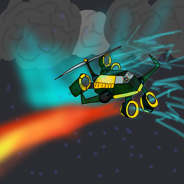 lightning jet - ibisPaint