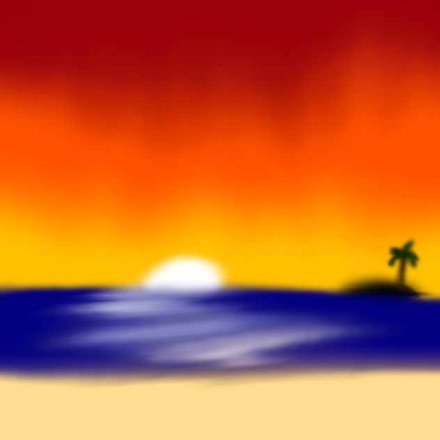 sunset - ibisPaint