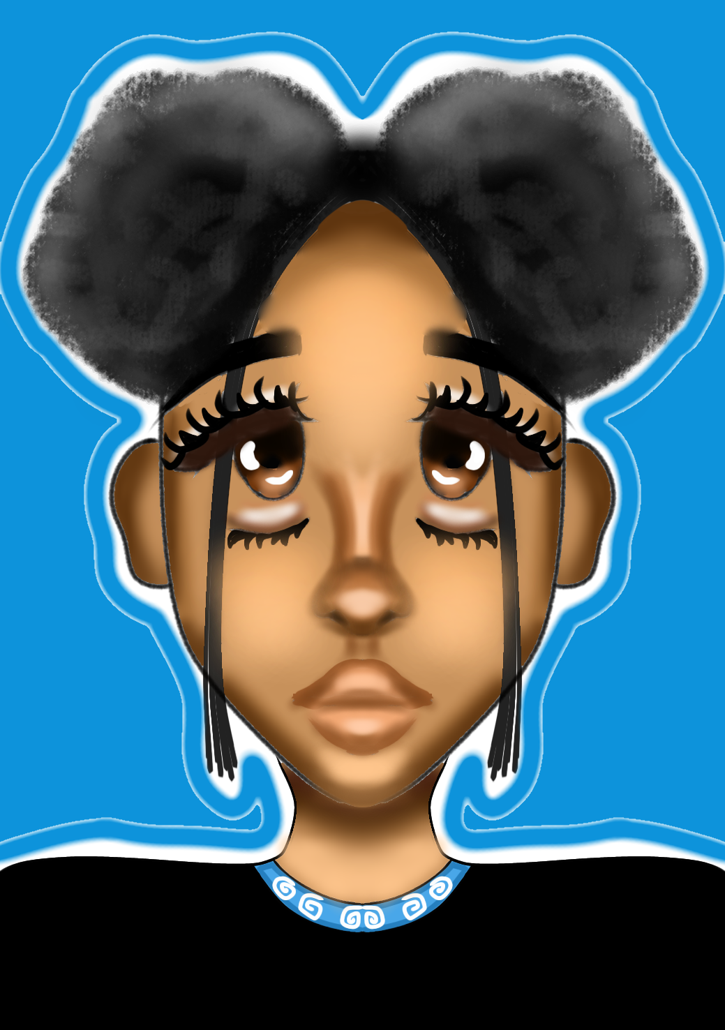 Black baddie - ibisPaint