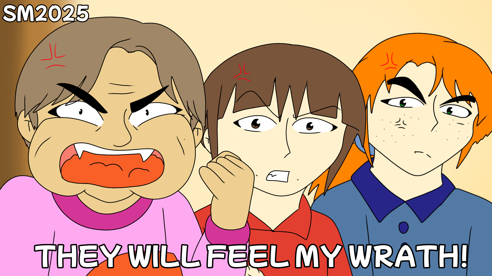 THEY WILL FEEL MY WRATH - ibisPaint