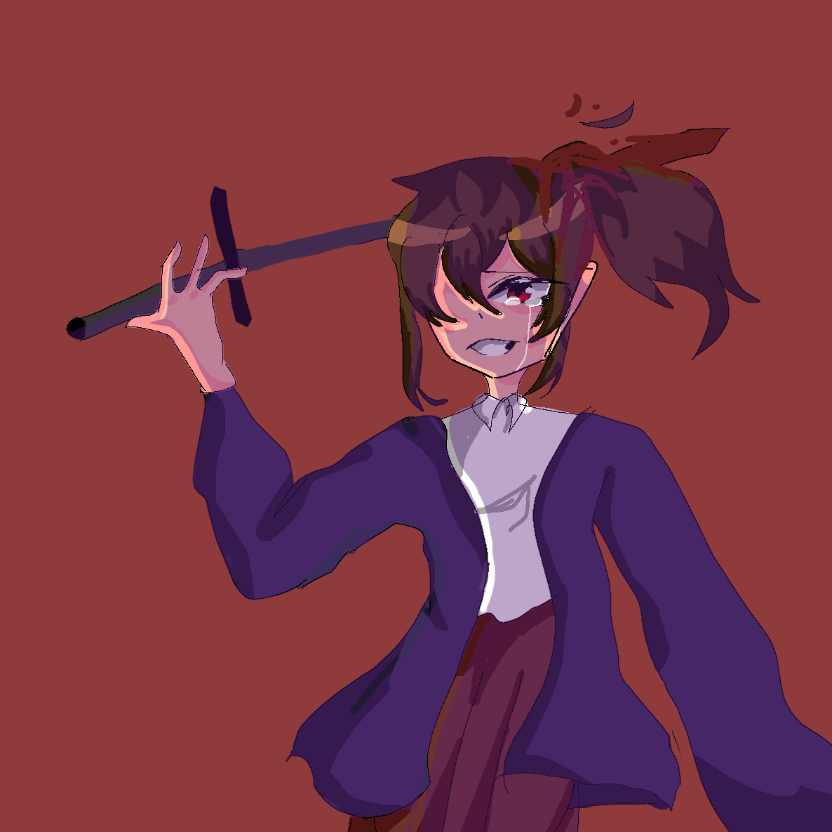 CAN SWORDS EVEN STAB HEAD - ibisPaint