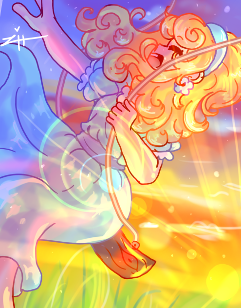 Swinging In The Spring - ibisPaint