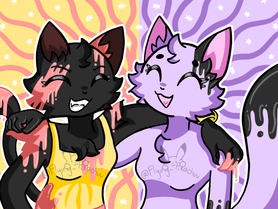 Inky & Selimel 4 my bff’s - ibisPaint