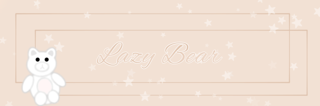 Lazy Bear Banner - ibisPaint
