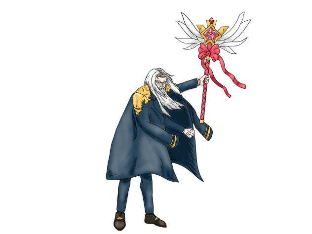 Kamael with Idol staff. - ibisPaint