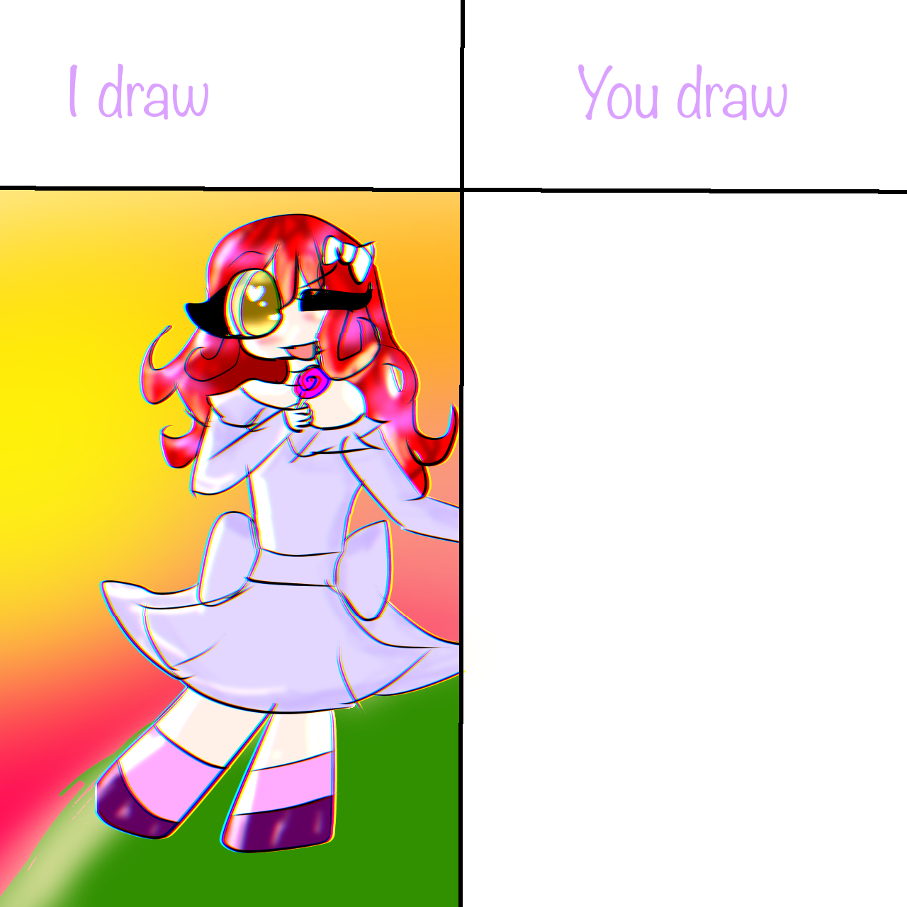 I draw you draw - ibisPaint