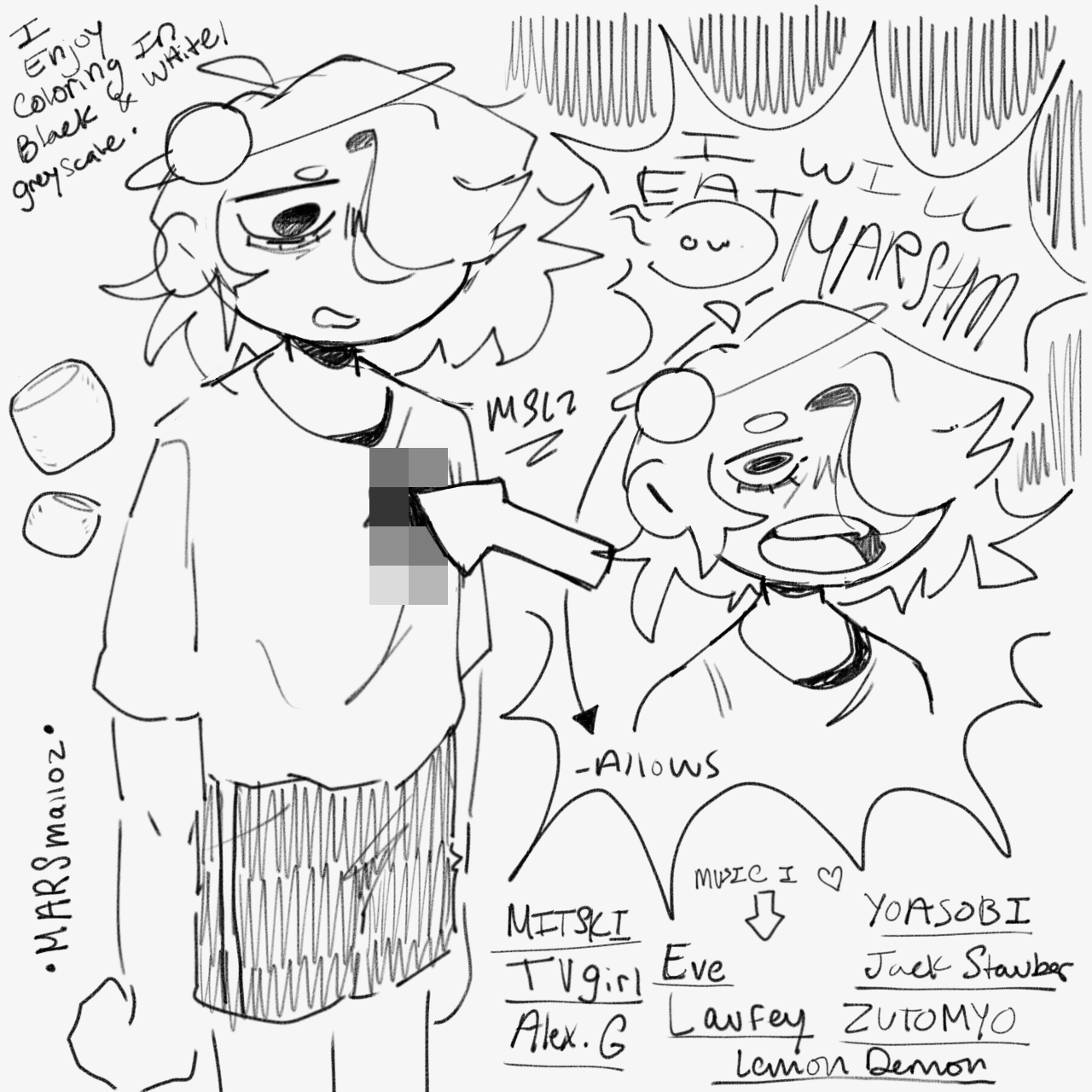 Persona doodles and music I like - ibisPaint