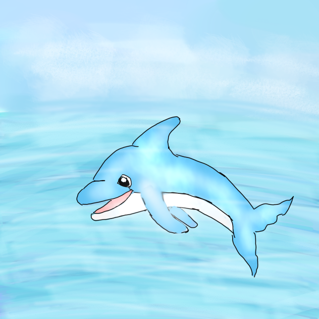 Dolphin - ibisPaint