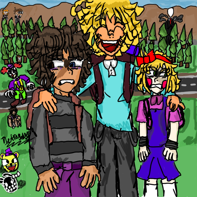 Jester Massacre (Fnaf) - ibisPaint