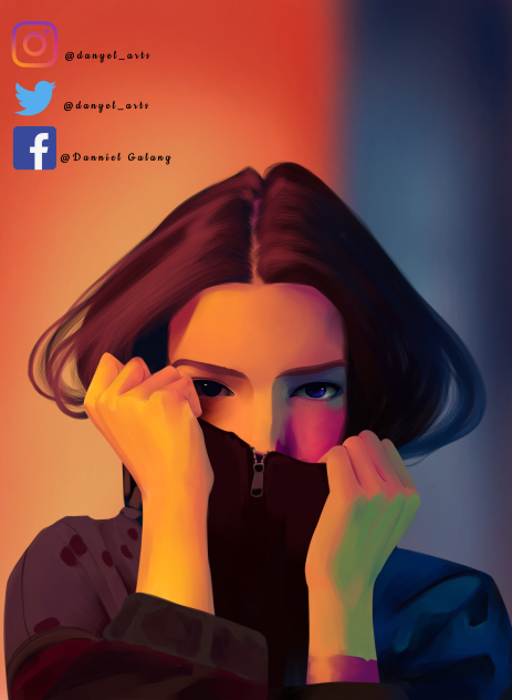 Red Blue - ibisPaint