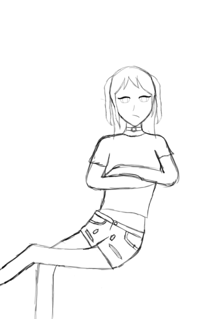 WIP and Coloring page - ibisPaint