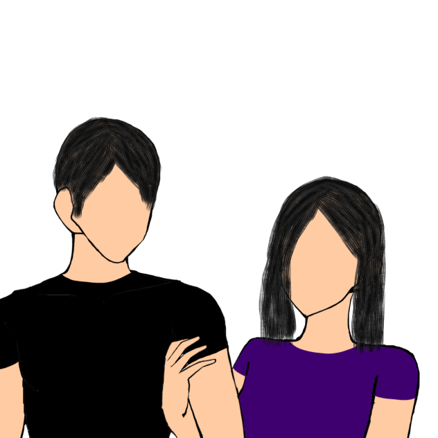 Aaron and aphmau - ibisPaint