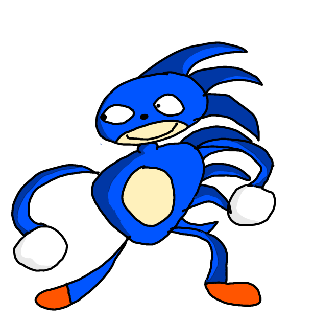 sanic - ibisPaint