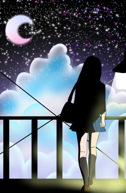 Sky night - ibisPaint