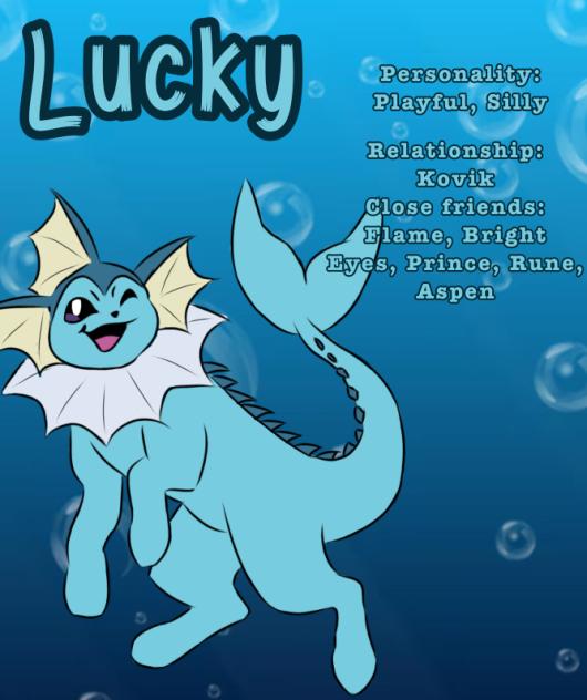 Lucky~ Eeveelution oc - ibisPaint