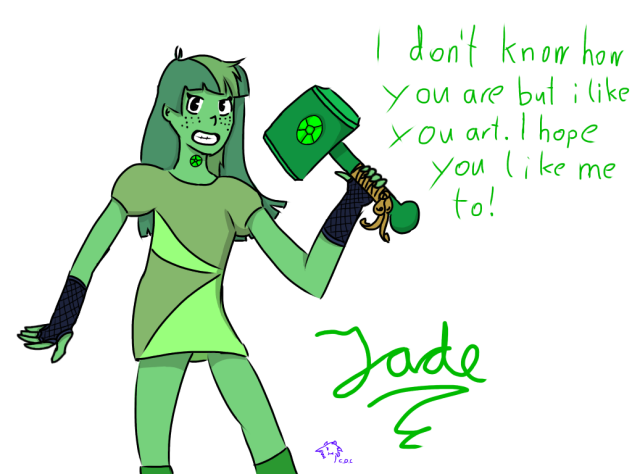 Jade Crystal Gem - ibisPaint
