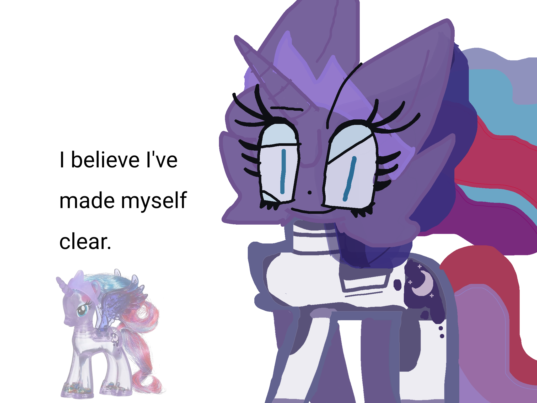 she's made herself very clear. - ibisPaint