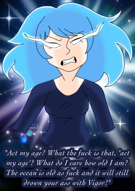 'Act my age...' - ibisPaint