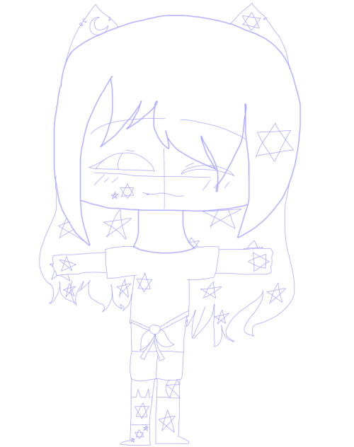 Cosmic x fallen x hellcat(sketch) - ibisPaint