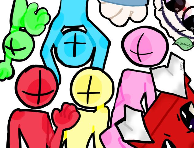 dandy's world oc (fake)collab!! - ibisPaint