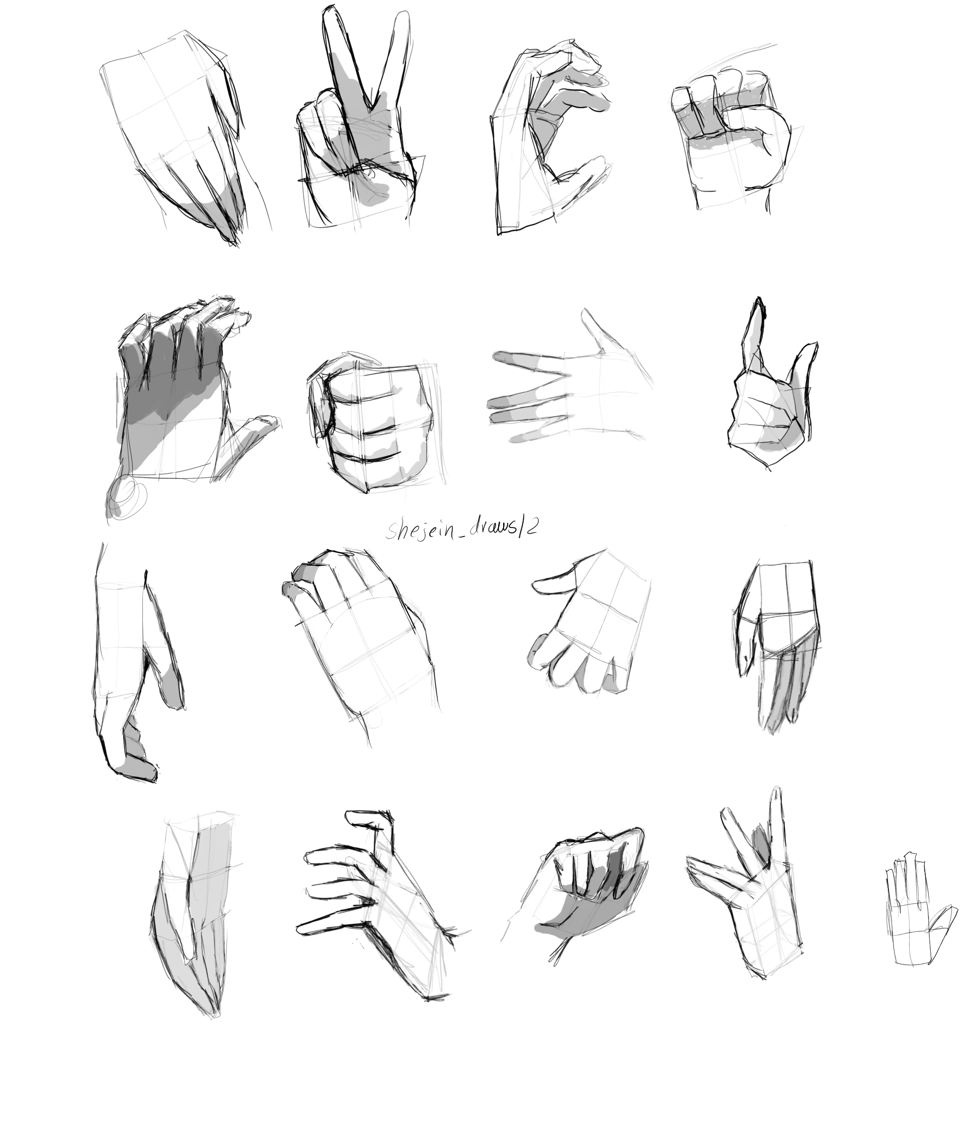 Practicando manos xd - ibisPaint