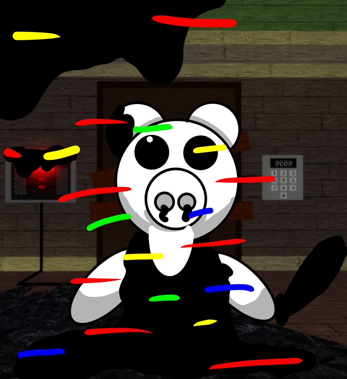 Pibby memory piggy - ibisPaint