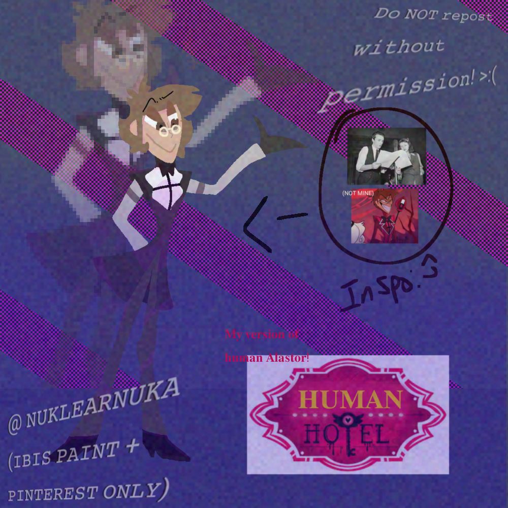 Human Alastor! - ibisPaint