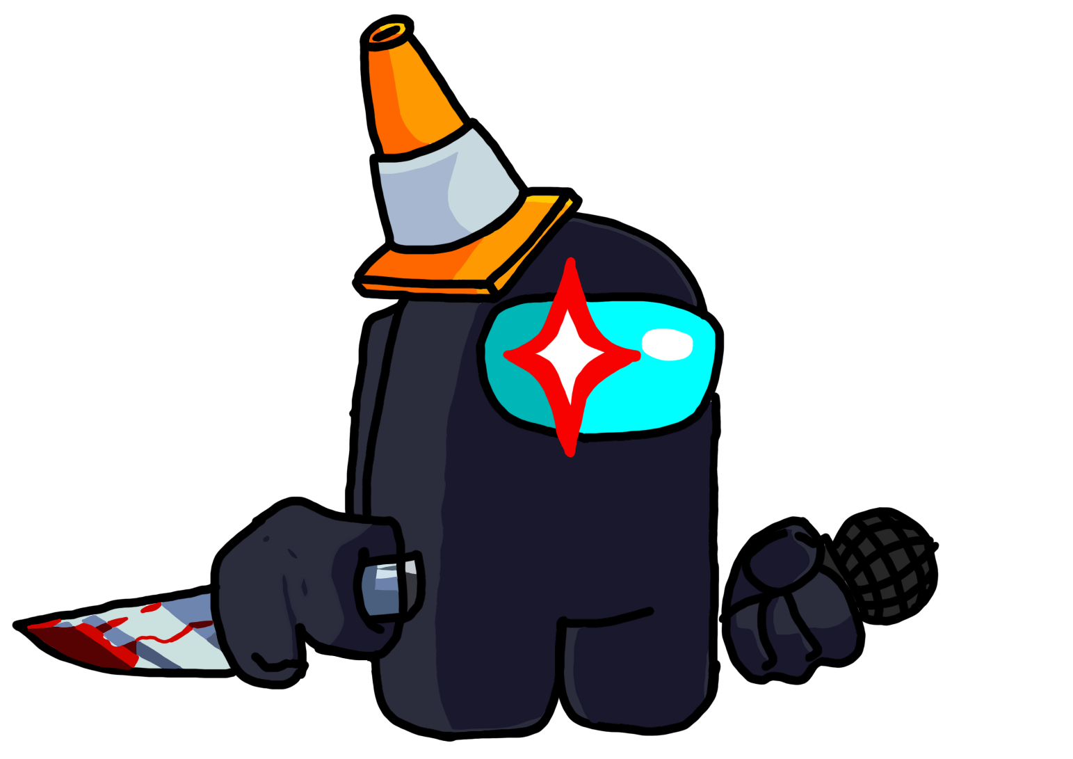 Black or Gray Imposter - ibisPaint