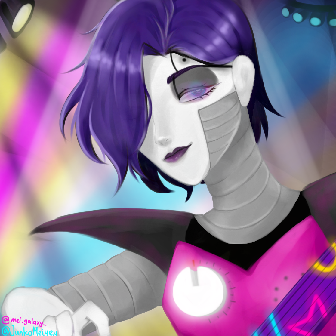 Mettaton in da spotlight - ibisPaint