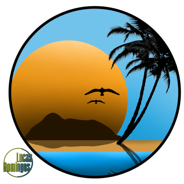 por do sol. - ibisPaint