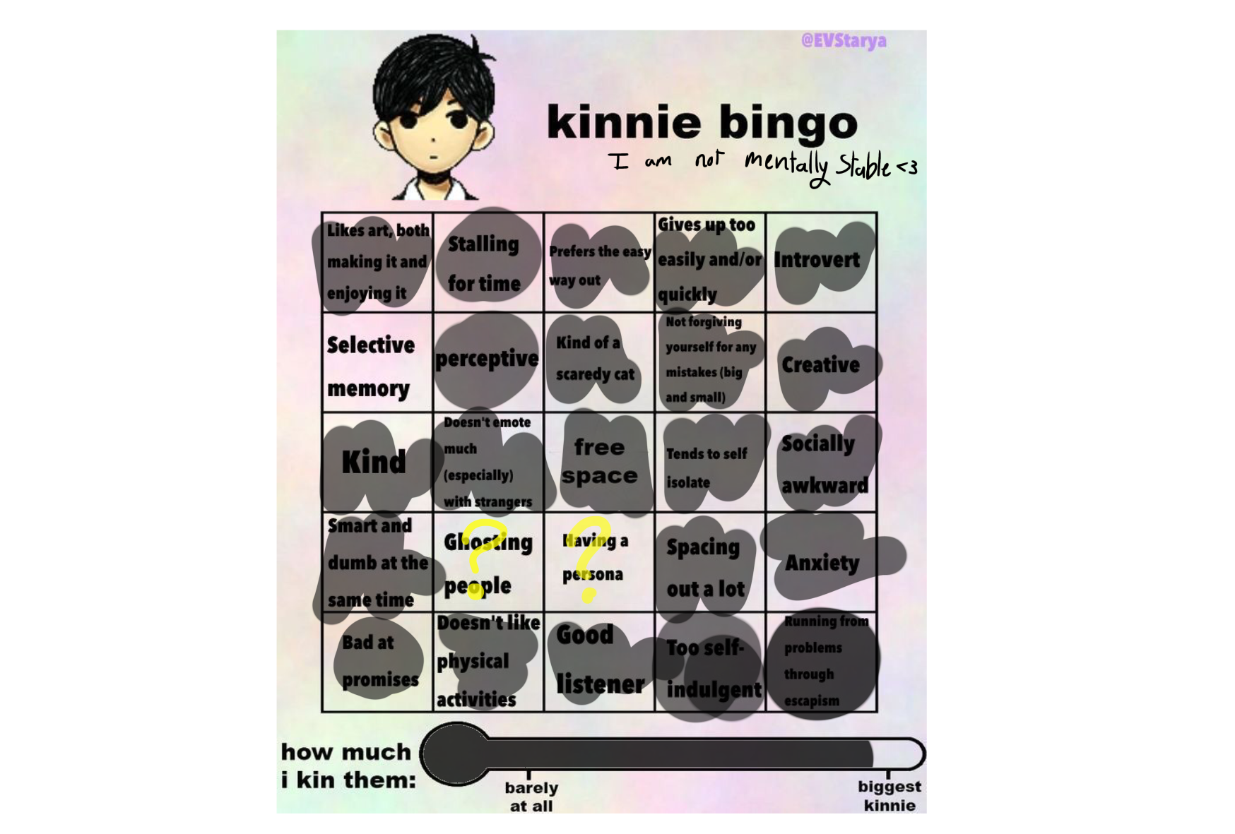 Sunny kinnie board lololol OMORI - ibisPaint